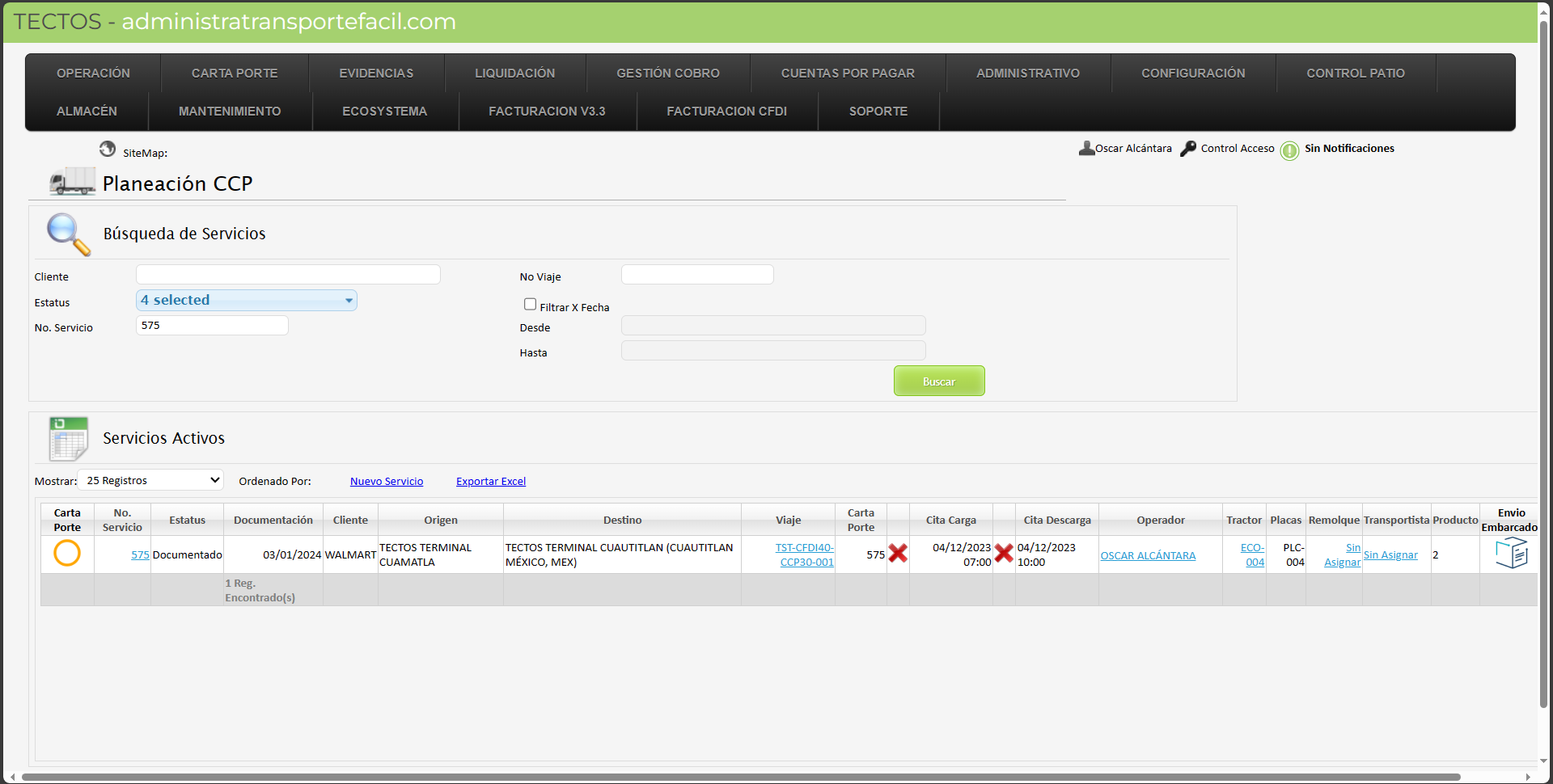 Documentación Sistemas Tectos