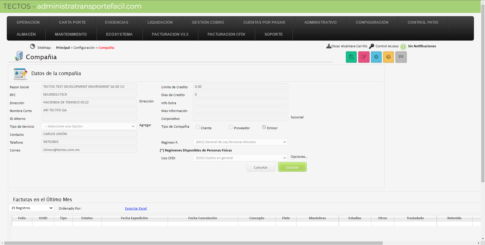 Documentación Sistemas Tectos