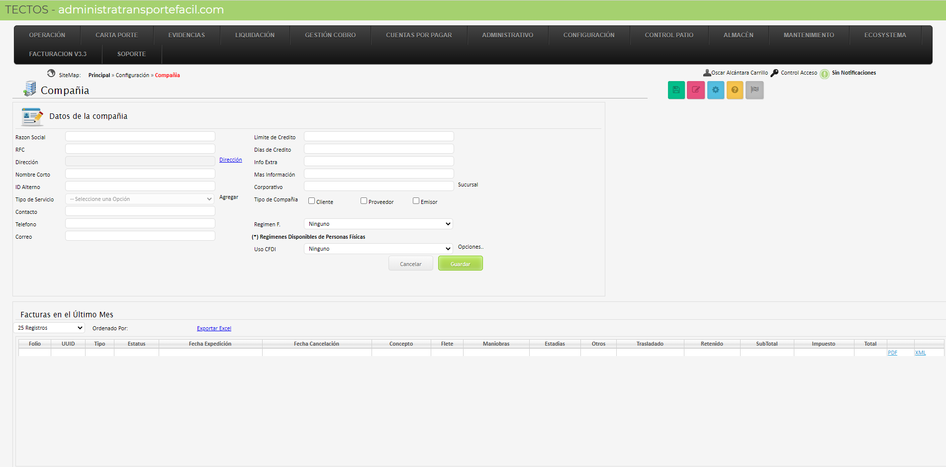 Documentación Sistemas Tectos