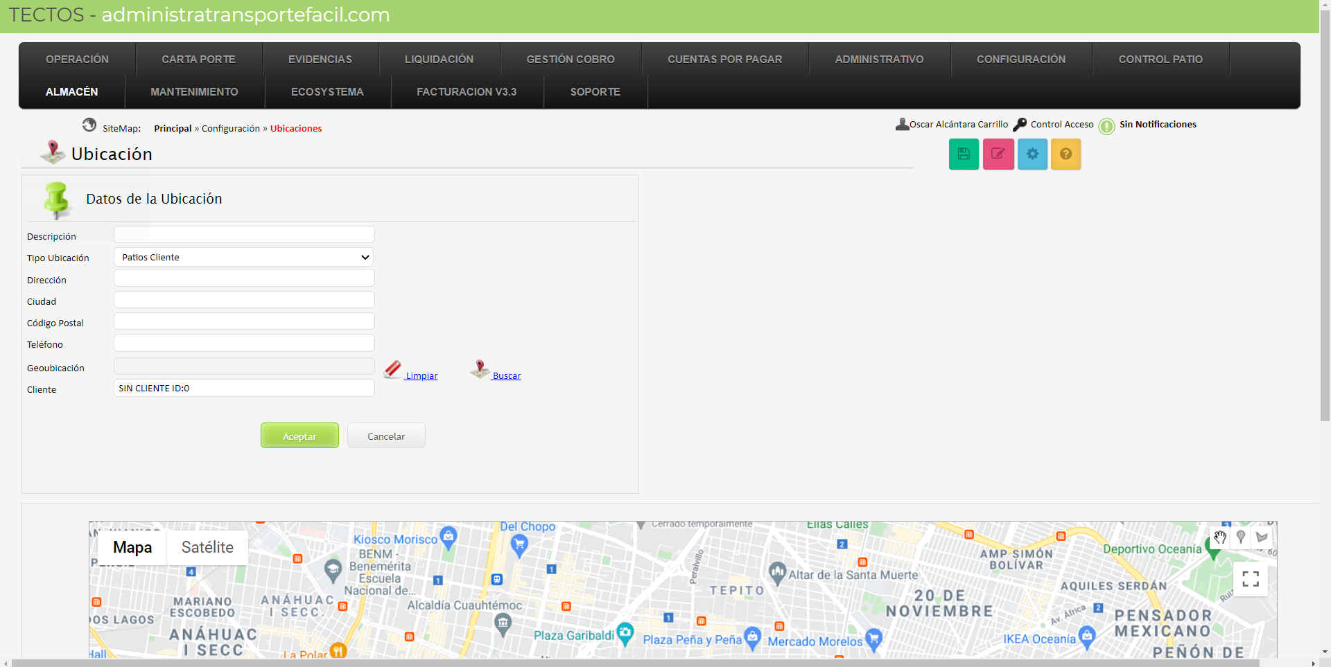 Documentación Sistemas Tectos
